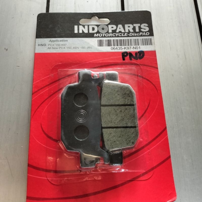 Rear Discpad / Rear Disc Brake Pads Indoparts All new PCX 150 PCX 150 ...