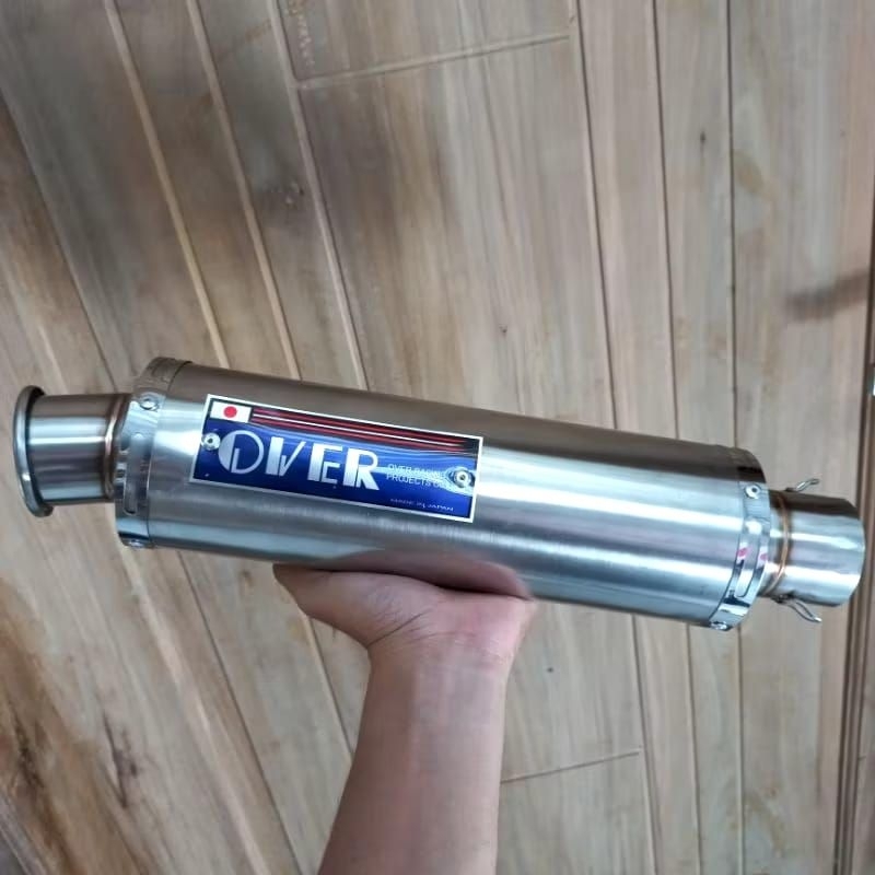 Over racing Exhaust/ Muffler only over stainless 51 mm | Shopee Malaysia