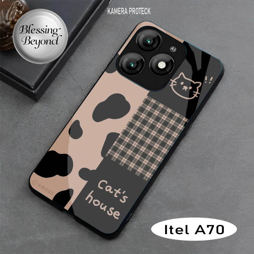 [BSC-106] Itel A70 Acrylic Glass Softcase - Itel A70 Case - Itel A70 ...