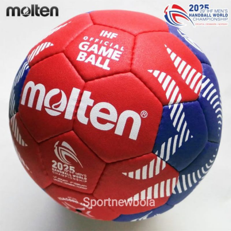 Molten Bola Mania 2025 IHF Men's Handball Championship Original Size 1. Ball Size 1. Original ...