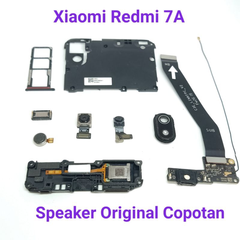 MESIN Sperpat Xiaomi Redmi 7A Original Copotan speaker ring PCB board ...