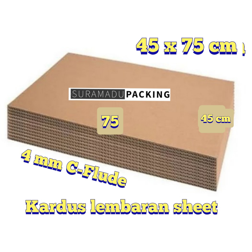 Cardboard SHEET 45x75 cm / 75x45 cm Plain Cardboard SHEET / Plain ...