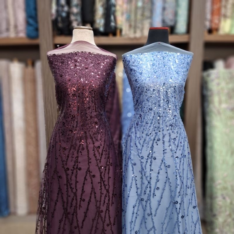 Tulle Root Sequins Z - Mediantsm | Shopee Malaysia
