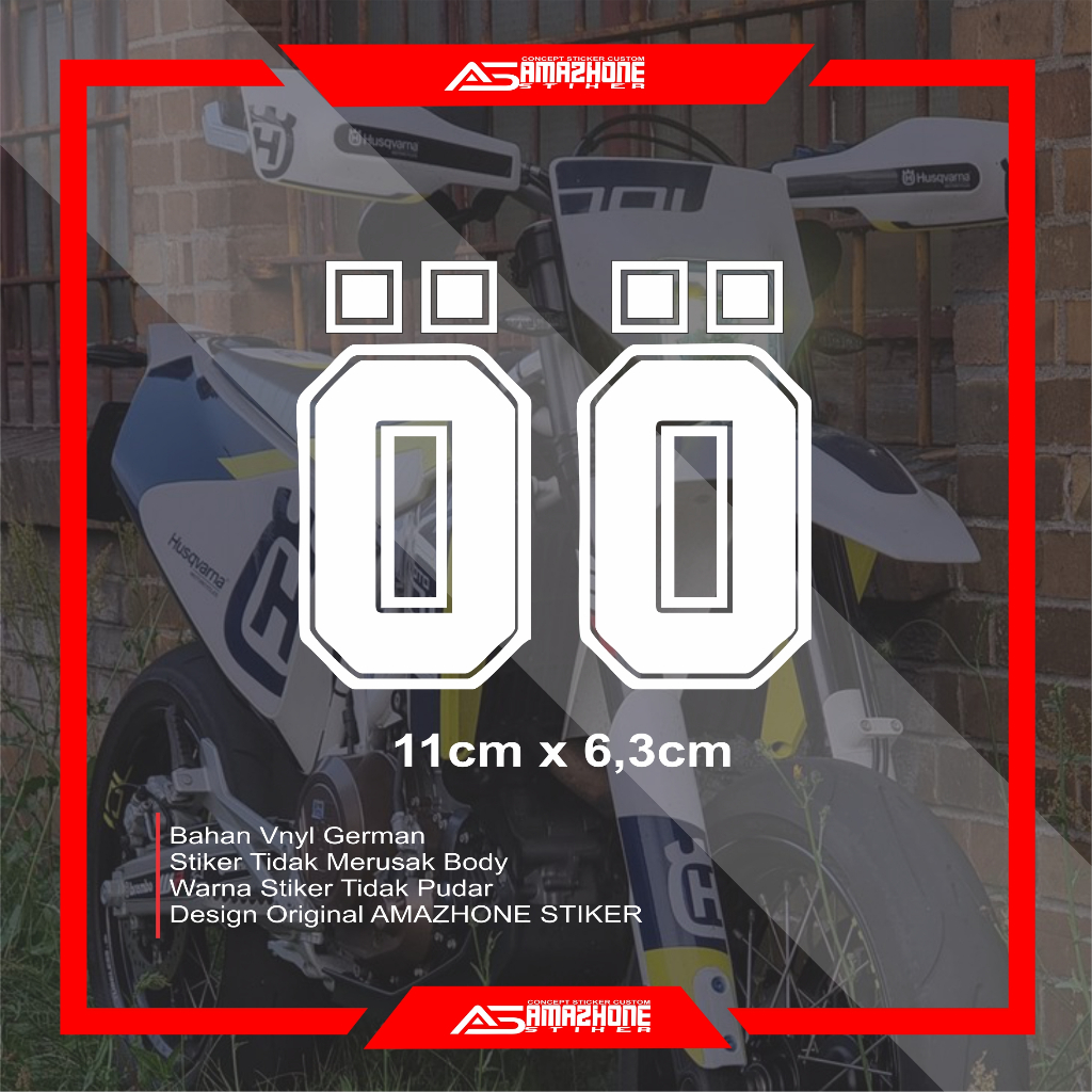 Cutting Ohlins Motorcycle Front Fender Stickers (2pcs) | Shopee Malaysia