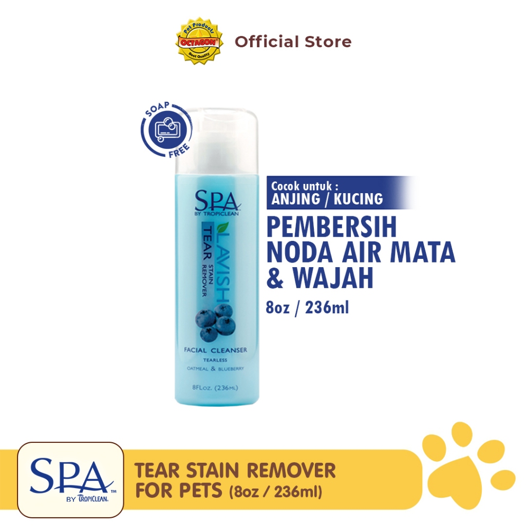 MATA Spa by Tropiclean - Dog Cat Tear Stain Cleaner | Tear Stain ...