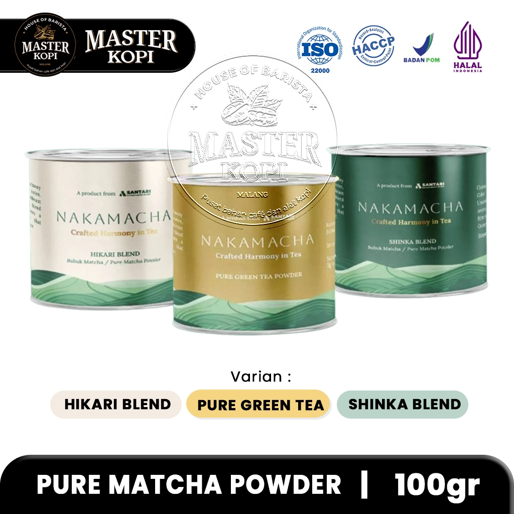 Pure Matcha Powder NAKAMACHA Ceremonial Grade Matcha 100% Japan Origin ...