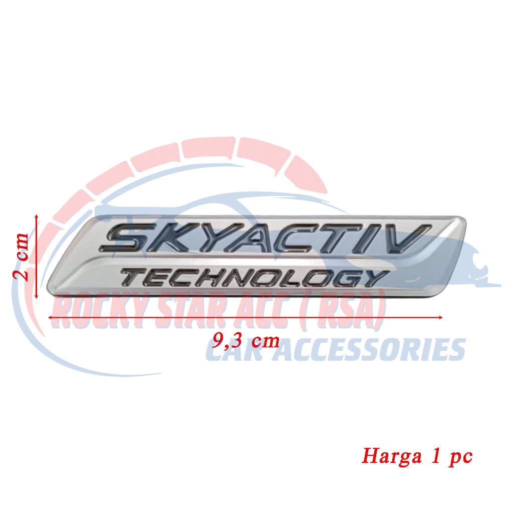 Skyactiv Mazda 2 3 CX3 CX5 Logo Car Emblem | Shopee Malaysia