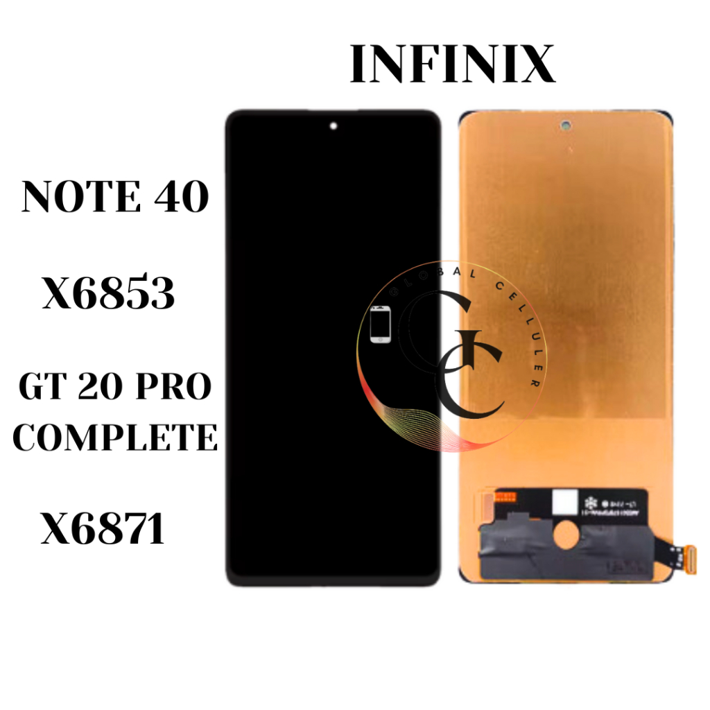 Lcd Infinix Note 40 X6853 Gt 20 Pro Complete X6871 Original (Lcd ...
