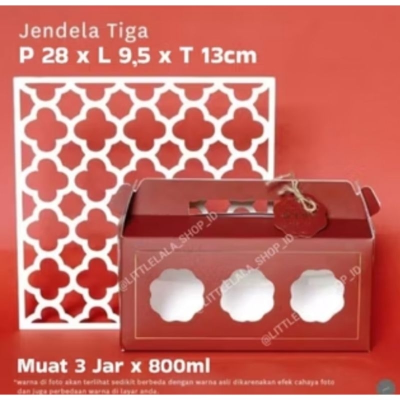 Chinese New Year hampers Box L20xL10.5cmx11cm contains 2 600ml tubes ...