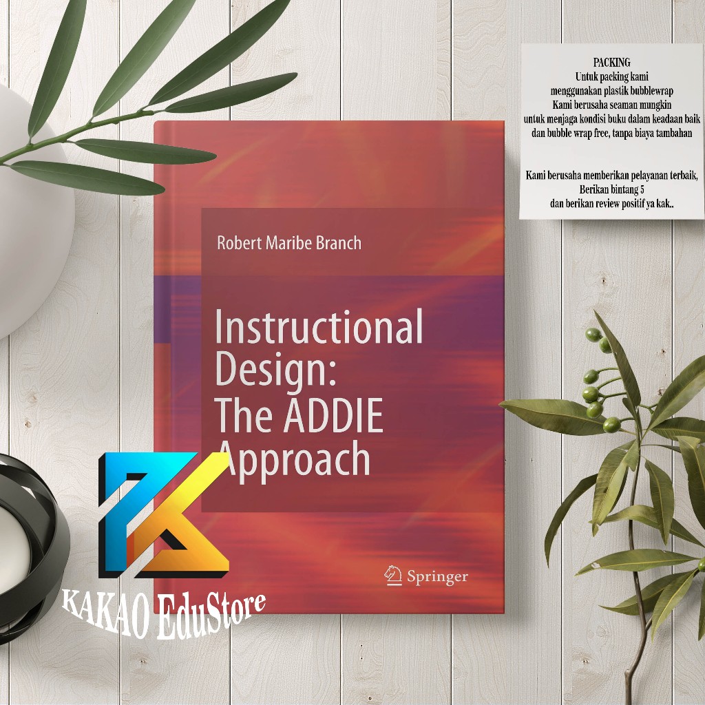 Instructional Design The ADDIE Approach (Robert Maribe Branch) | Shopee ...