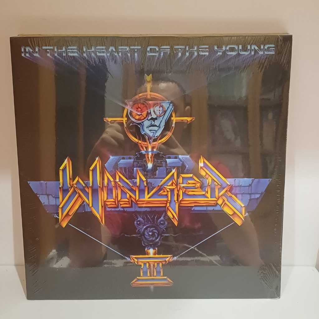 Vinyl LP Winger - In the Heart of the Young (Colored Cobalt Blue ...