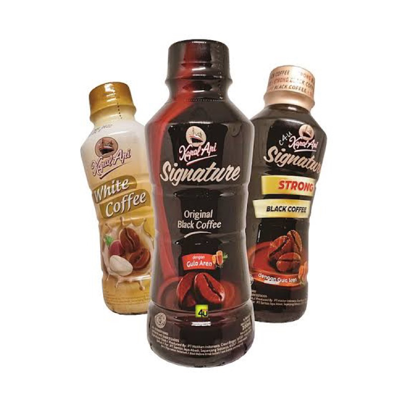 Kapal api signature 200ml - kapal api signature black coffee - kapal ...