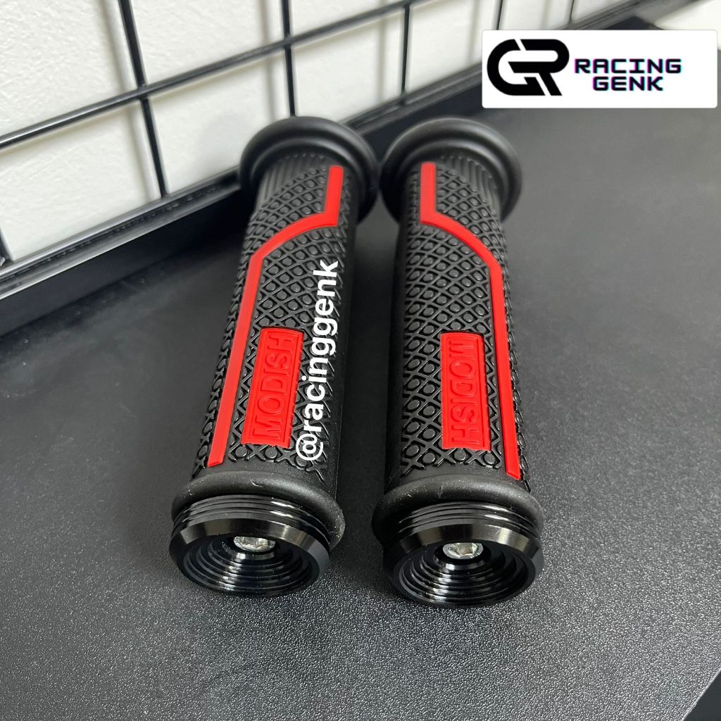 HITAM Complete Package of RAPID Grip + BLACK Jalu Handlebar Heng Left ...