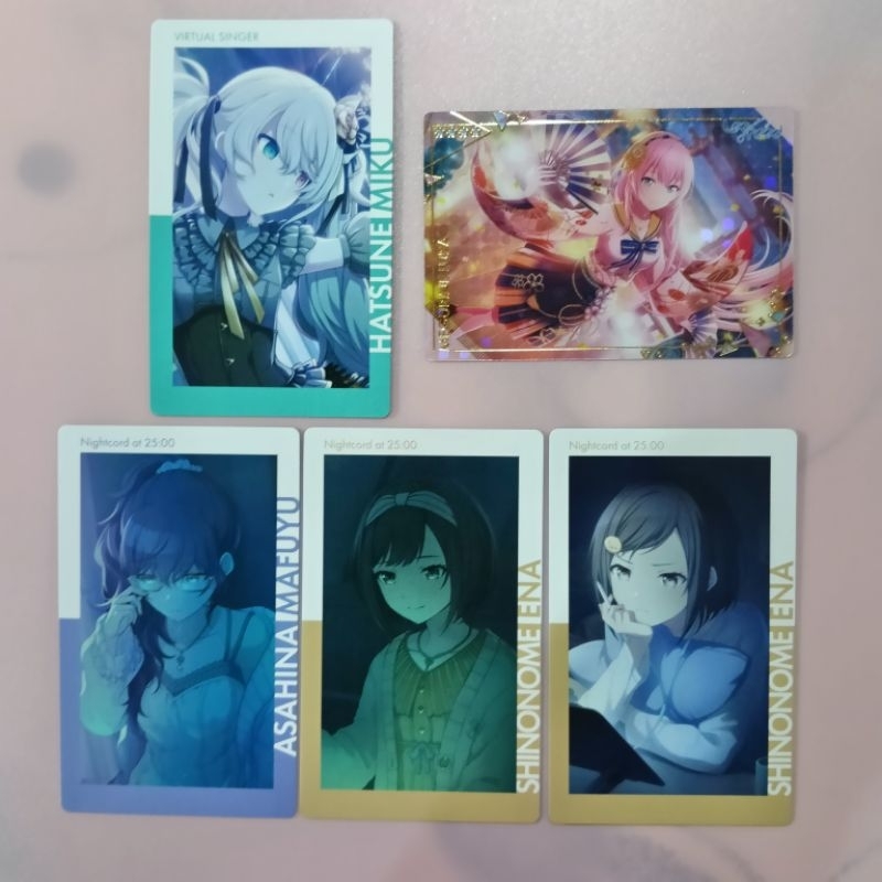 Epick Wafer Card Project Sekai Nightcord at 25 Hatsune Miku Mafuyu ...