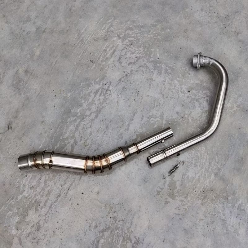 Stainless pipe big elbow for Raider 150 carb fi tmx 125/155 Rusi tc 125 ...