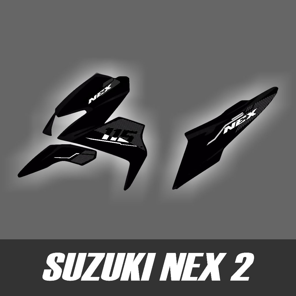 Suzuki NEX transparent striping sticker 2 SIMPLE STRIPPING SUZUKI NEX 2 ...