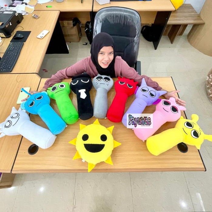 40CM HORROR GAME INCREDIBOX WENDA PINKI TUNNER SIMON DOLL LARGE SIZE ...