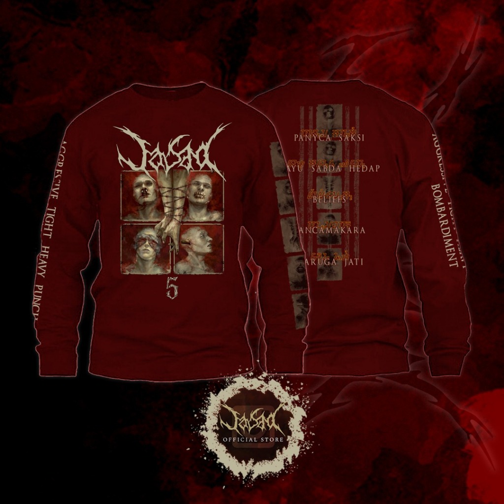 Original Long Sleeve JASAD - Bombardiment (Official merch) | Shopee ...