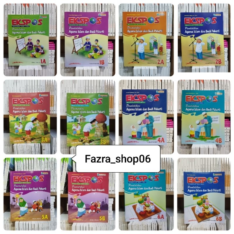 NEW EXPOSED PAI Islamic Religious Education book sd mi class 1A 1B 2A ...