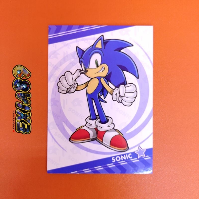 Sonic The Hedgehog Official Trading Card Collection 82 - Sonic (Good ...