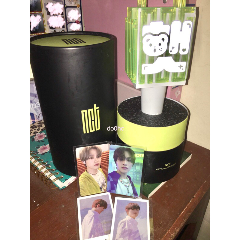 (READ Description) PRELOVED LS LIGHTSTICK NCT VER.1 FREE PHOTOCARD ...