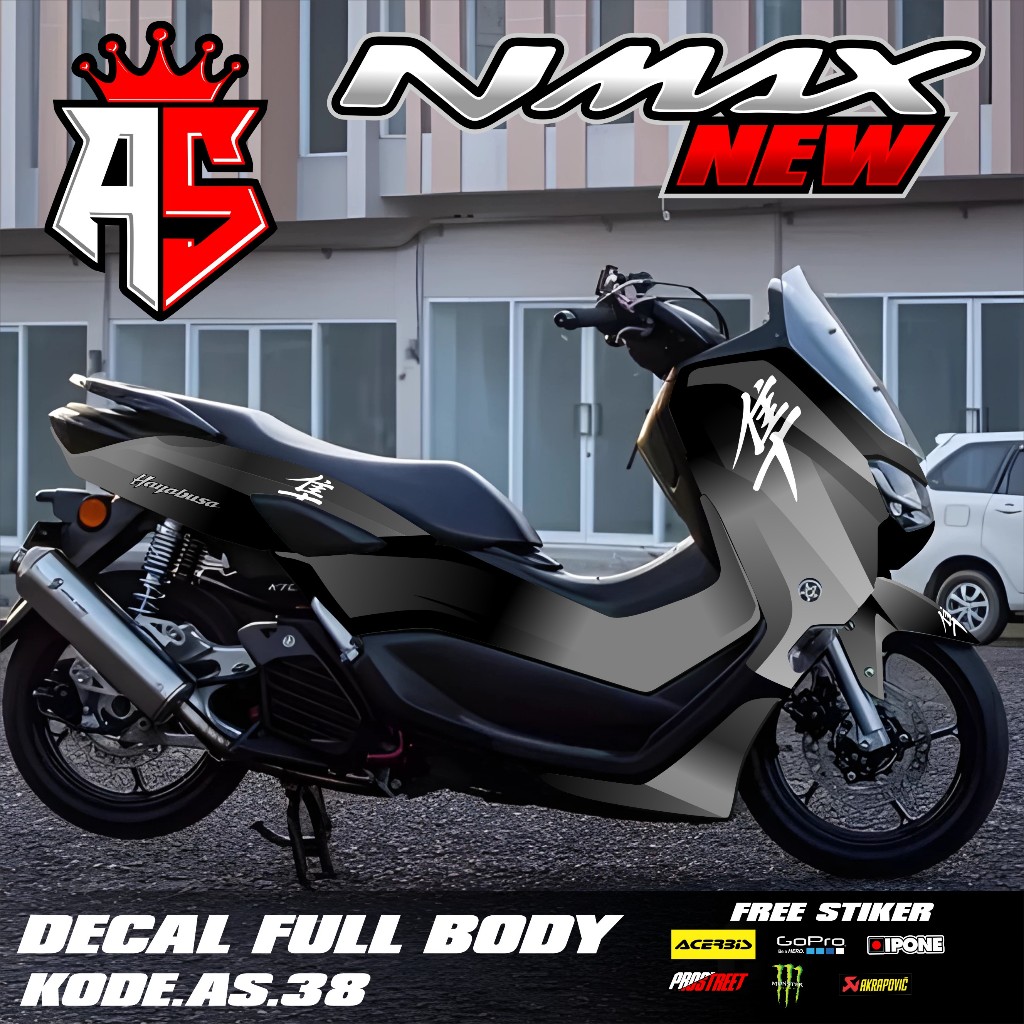 Yamaha Nmax 155 New FullBody Decal 2020 2021 2022 2023 2024 New Nmax ...