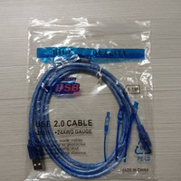 Ps3 STICK CHARGE USB CAS CABLE / PSP / HARD DISK / BLUE CABLE 1.5 METER ...