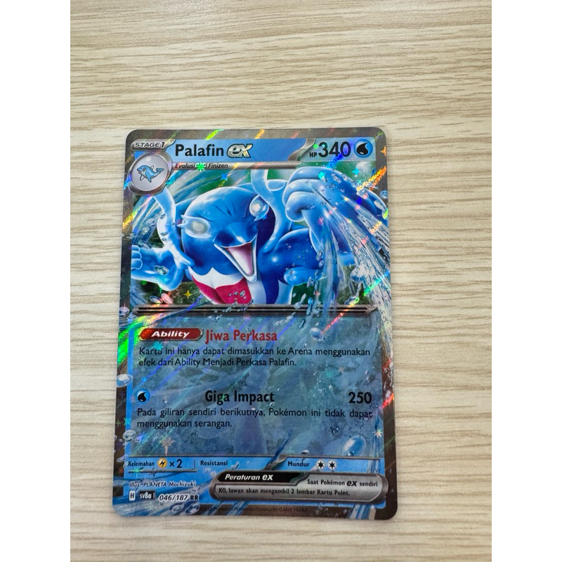 Palafin EX - RR 046/187 sv8a - Pokemon Indonesia Tarastal Festival | Shopee Malaysia