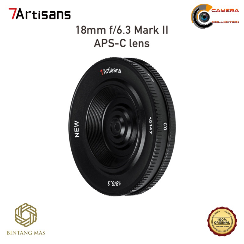 7artisans 18mm f6.3 Mark II UFO Pancake APS-C Lens | Shopee Malaysia