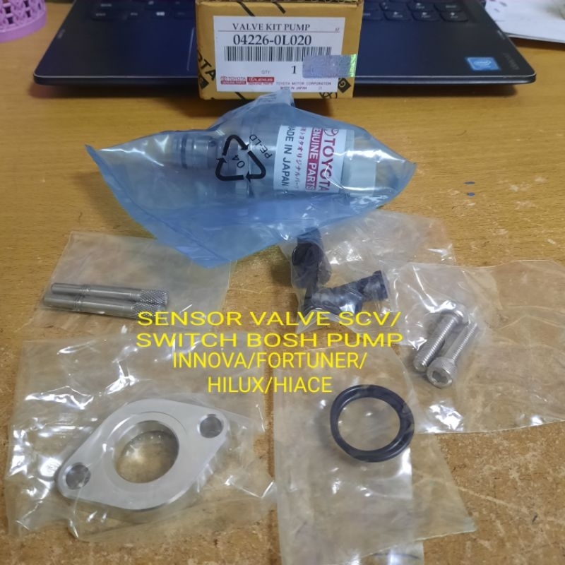 Sensor valve scv switch bosh pump innova diesel fortuner hilux diesel ...