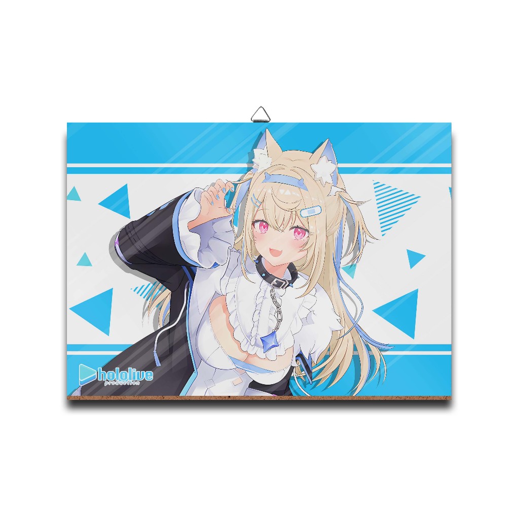 KAYU Fuwawa ABYSSGARD BASIC vtuber anime wooden wall Poster - HOLOLIVE ...