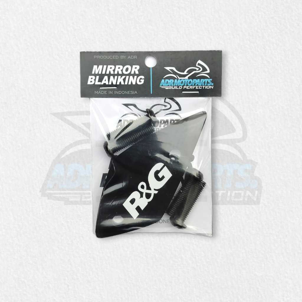 REPLIKA Rear View Mirror Cover / Mirror Blanking CBR250RR Replica R&G ...