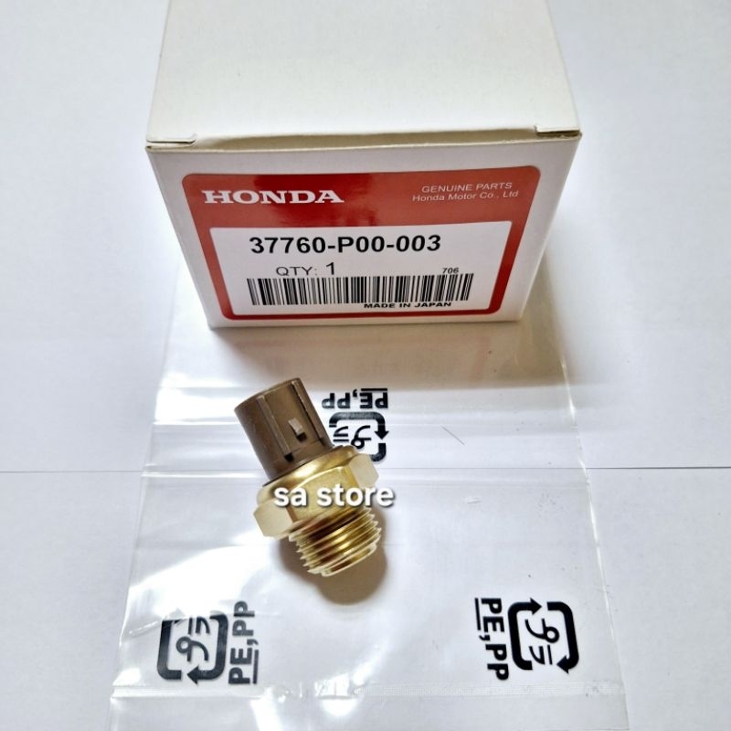 Radiator fan switch - original hot thermo switch Honda Jazz City Ferio ...