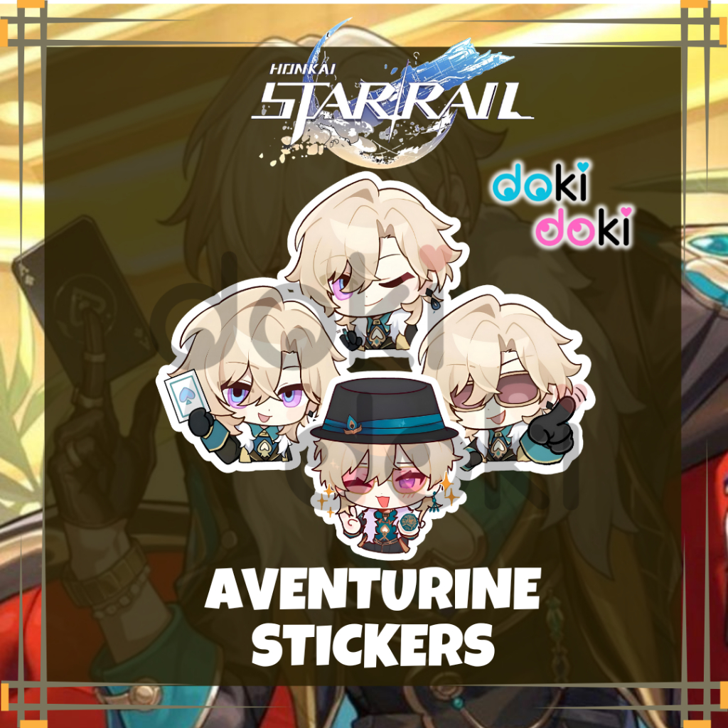 Honkai STAR RAIL AVENTURINE STICKER VINYL STICKER | Shopee Malaysia