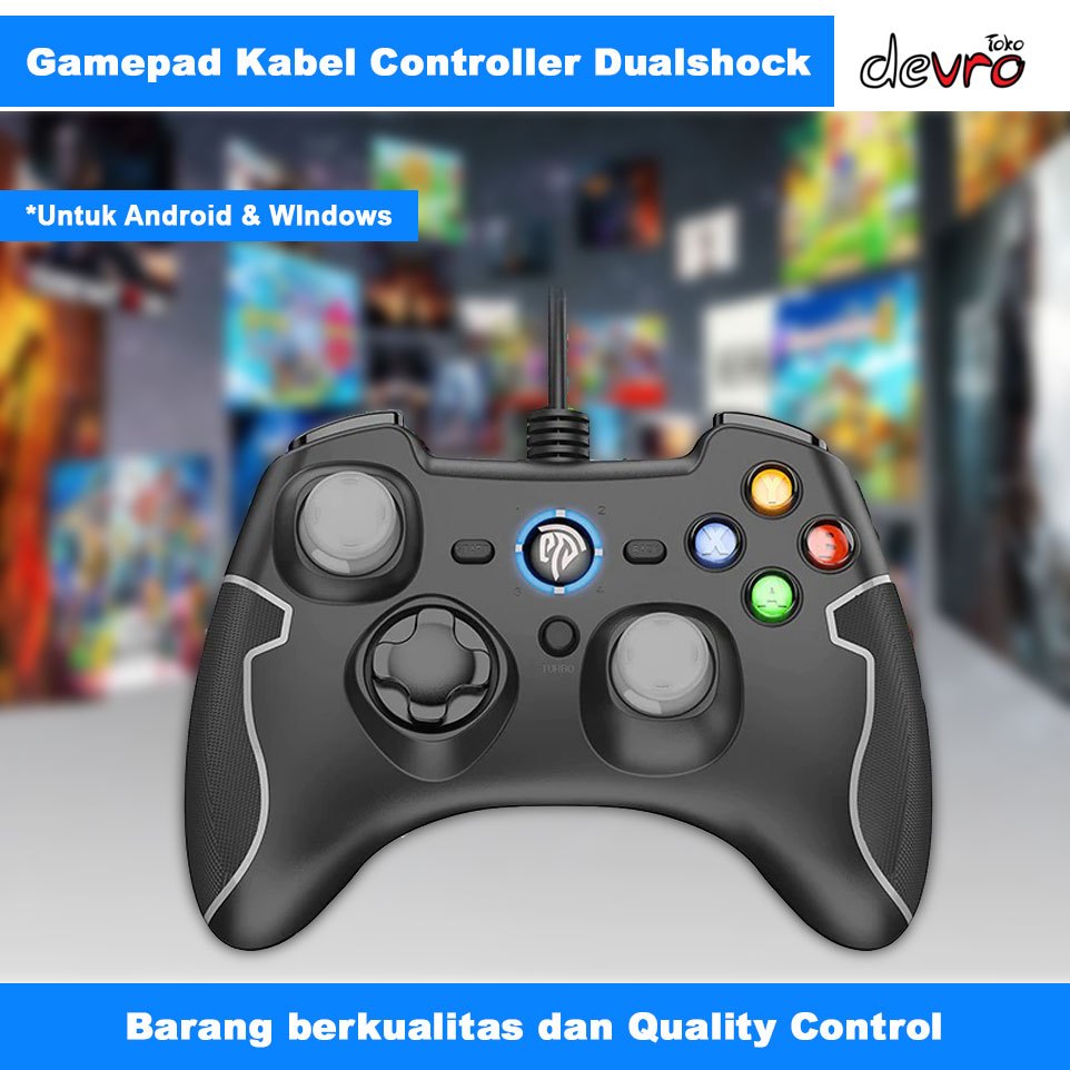 Gamepad Cable Wired Gaming Controller Dualshock for Android Windows ...