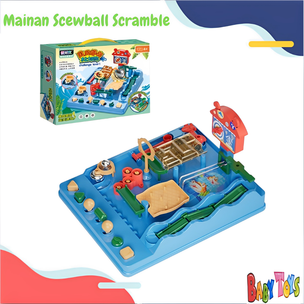 Babytoys Children's Toys Screwball Scramble Ninja Warior Mini Puzzle ...