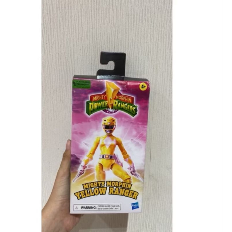 Power rangers mighty morphin Yellow rangers | Shopee Malaysia