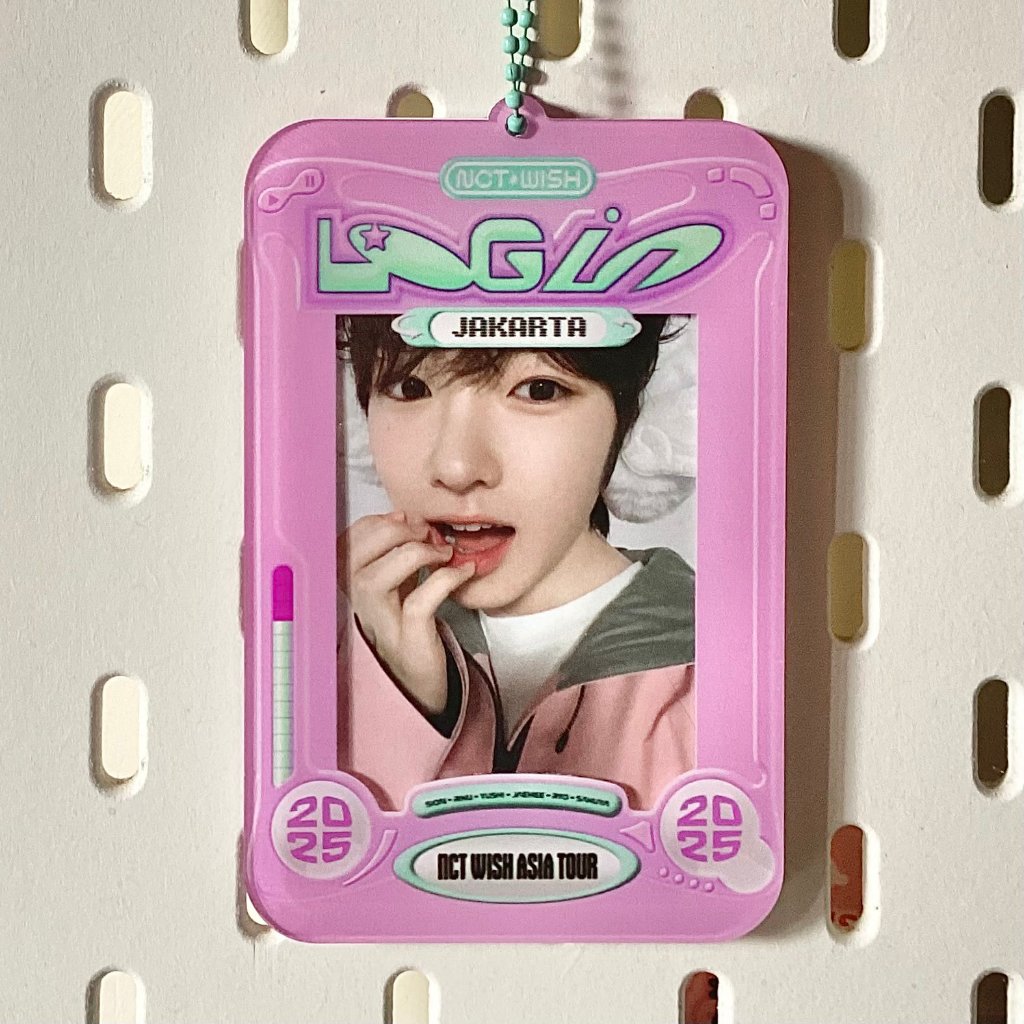 Nct WISH LOGIN PHOTOCARD HOLDER PC POCA LANYARD ID CARD | Shopee Malaysia