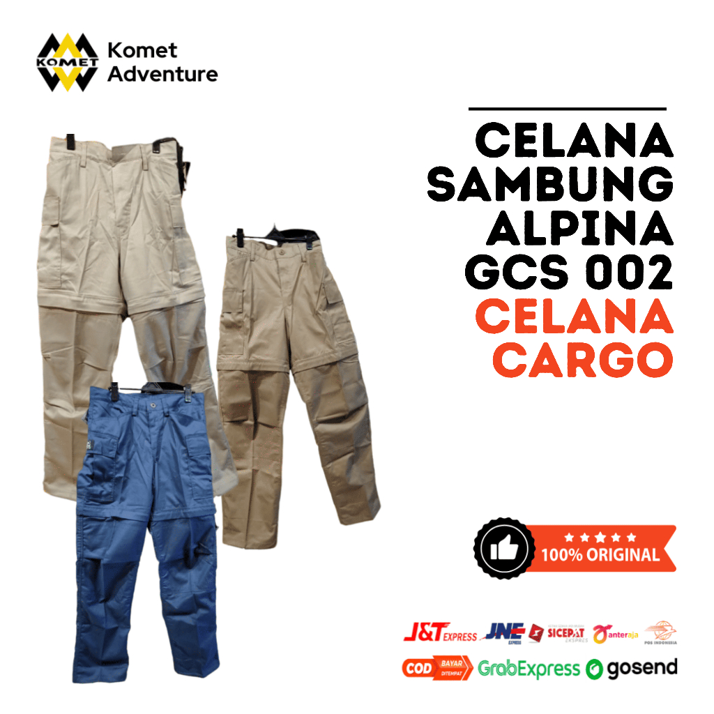 Alpina GCS 002 Connected Pants - cargo pants | Shopee Malaysia