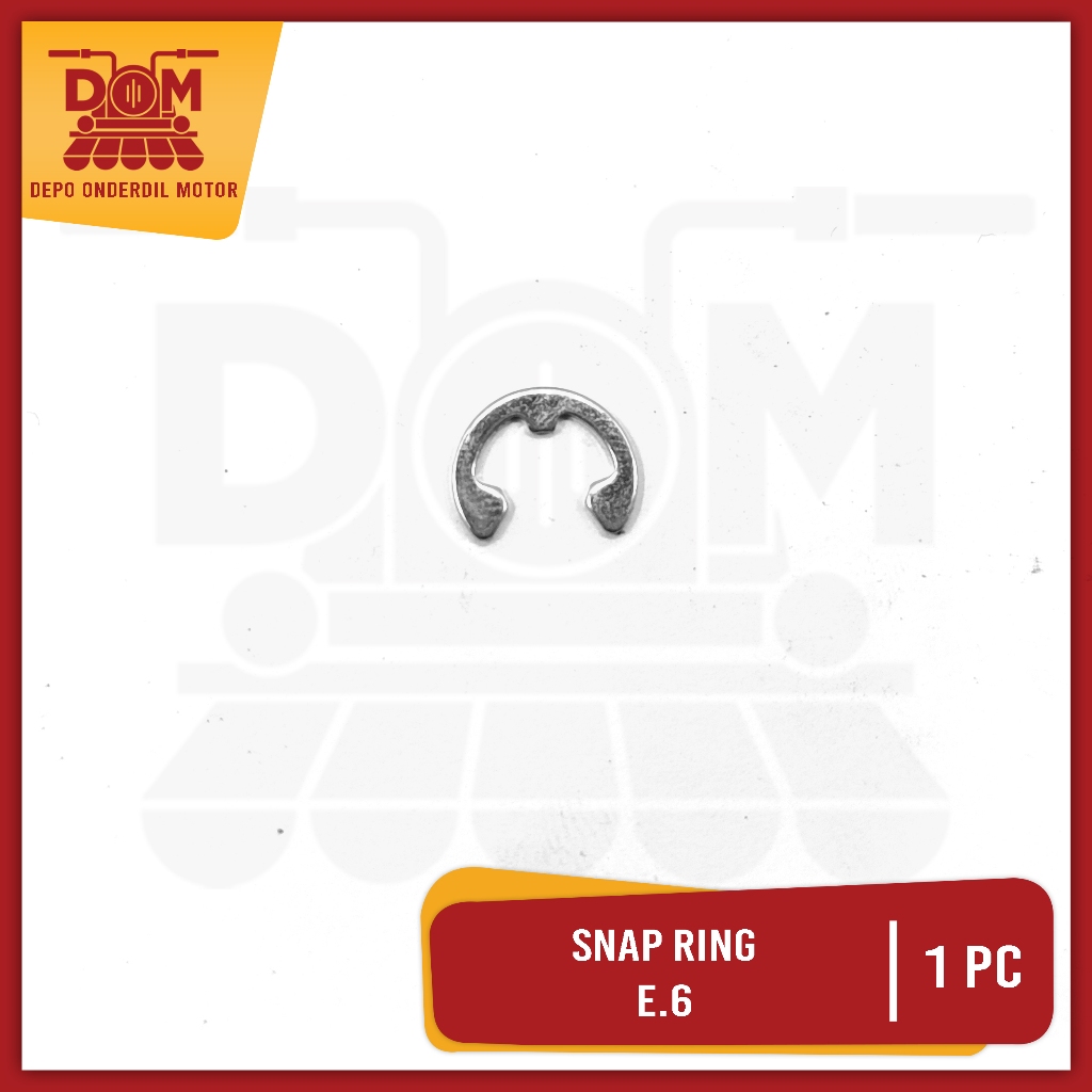 Snap Ring E.6 Price Per Pcs (PSP) Circlip Button Locking Clip Double ...