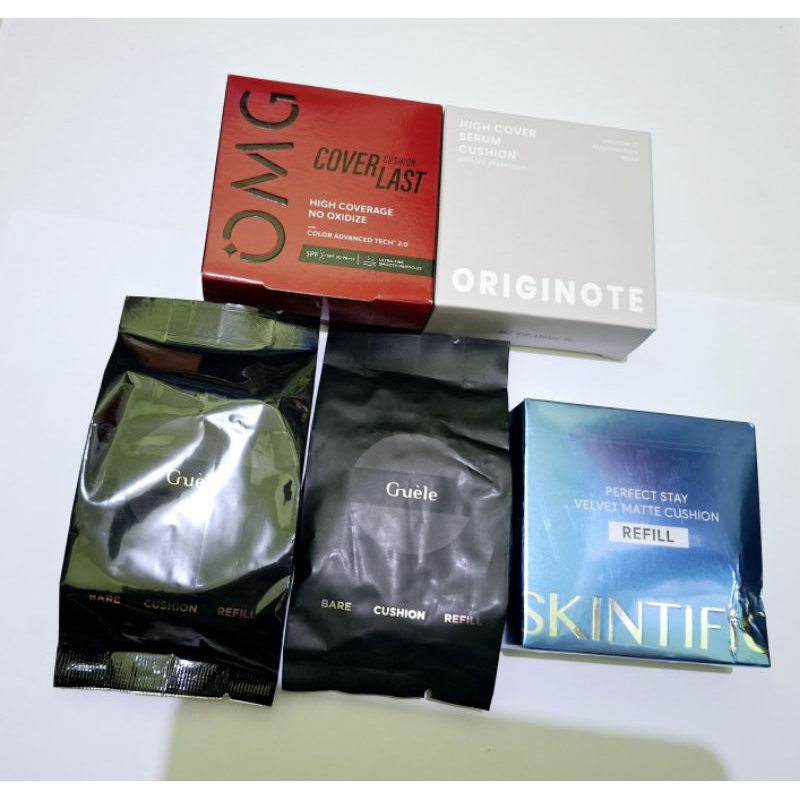 New OMG Oh My Glam Coverlast cushion Foundation Concealer Skin Tint ...