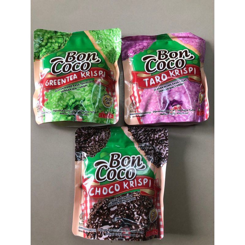 Boncoco Krispi 200gr Crispy Pouch / Jam Packaging | Shopee Malaysia