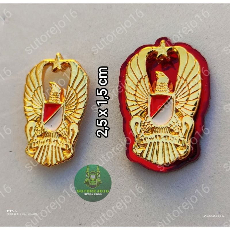 Military mut hat pin ad kartika eka paksi | Shopee Malaysia