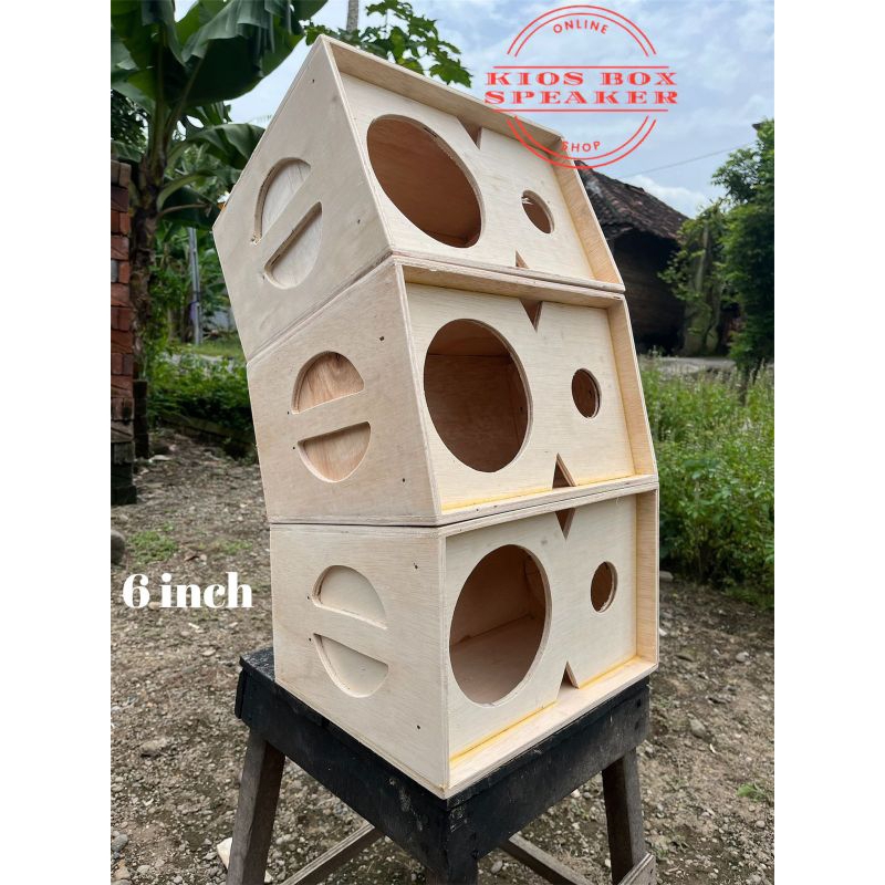 LINE ARRAY 6 INCH SINGLE PLUS TWEETER SPEAKER BOX | Shopee Malaysia