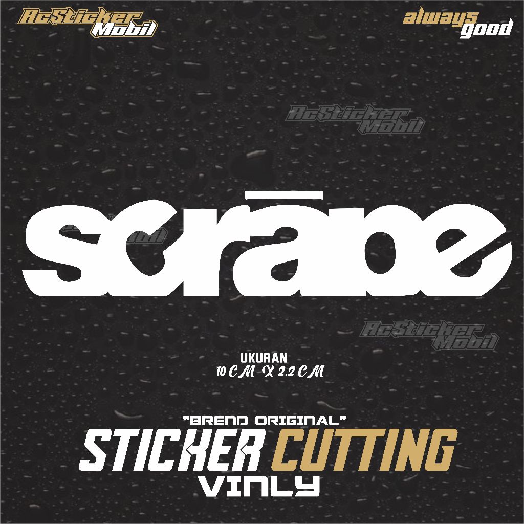 Sticker VIRAL CUTTING STICKER SCRAPE JDM CAR CEPER CAR | Shopee Malaysia