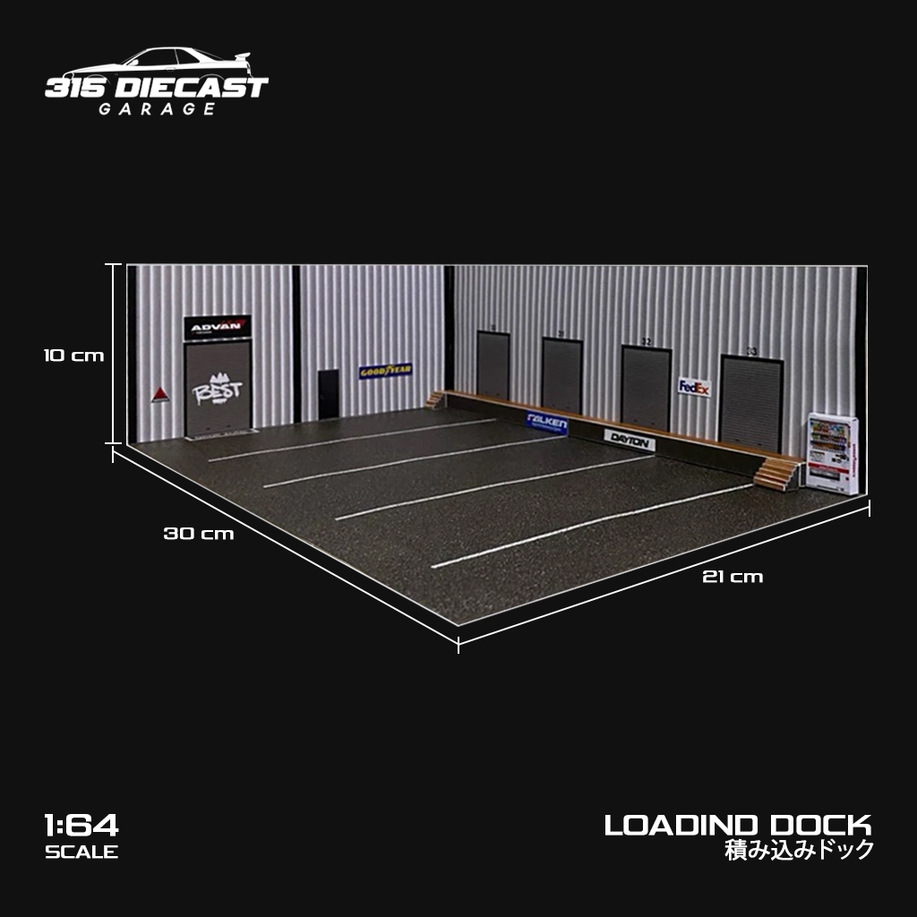 Papercraft Diorama "Loading Dock" | Shopee Malaysia