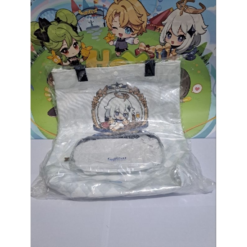 Original HoYo Genshin Impact Paimon Limited Edition Tote Bag | Shopee ...