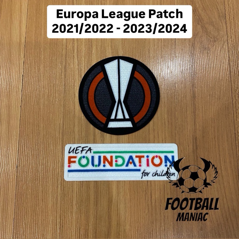 Original Europa League Patch + Foundation 2021/2022 - 2023/2024 ...
