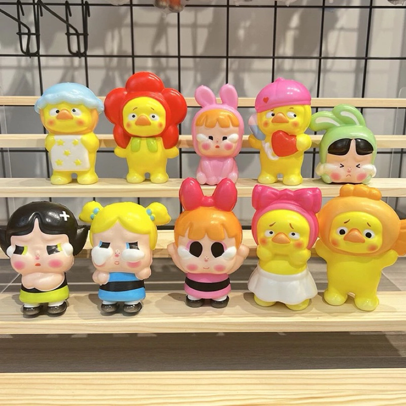 Squishy POWER PUFF GIRLS CRY BABY Edition And DUCK UPSET/SQUISHY Soft ...