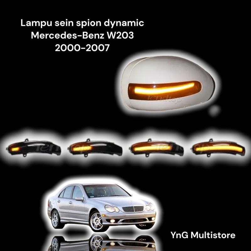 Mercedes-benz W203 S203 dynamic rear view signal light | Shopee Malaysia